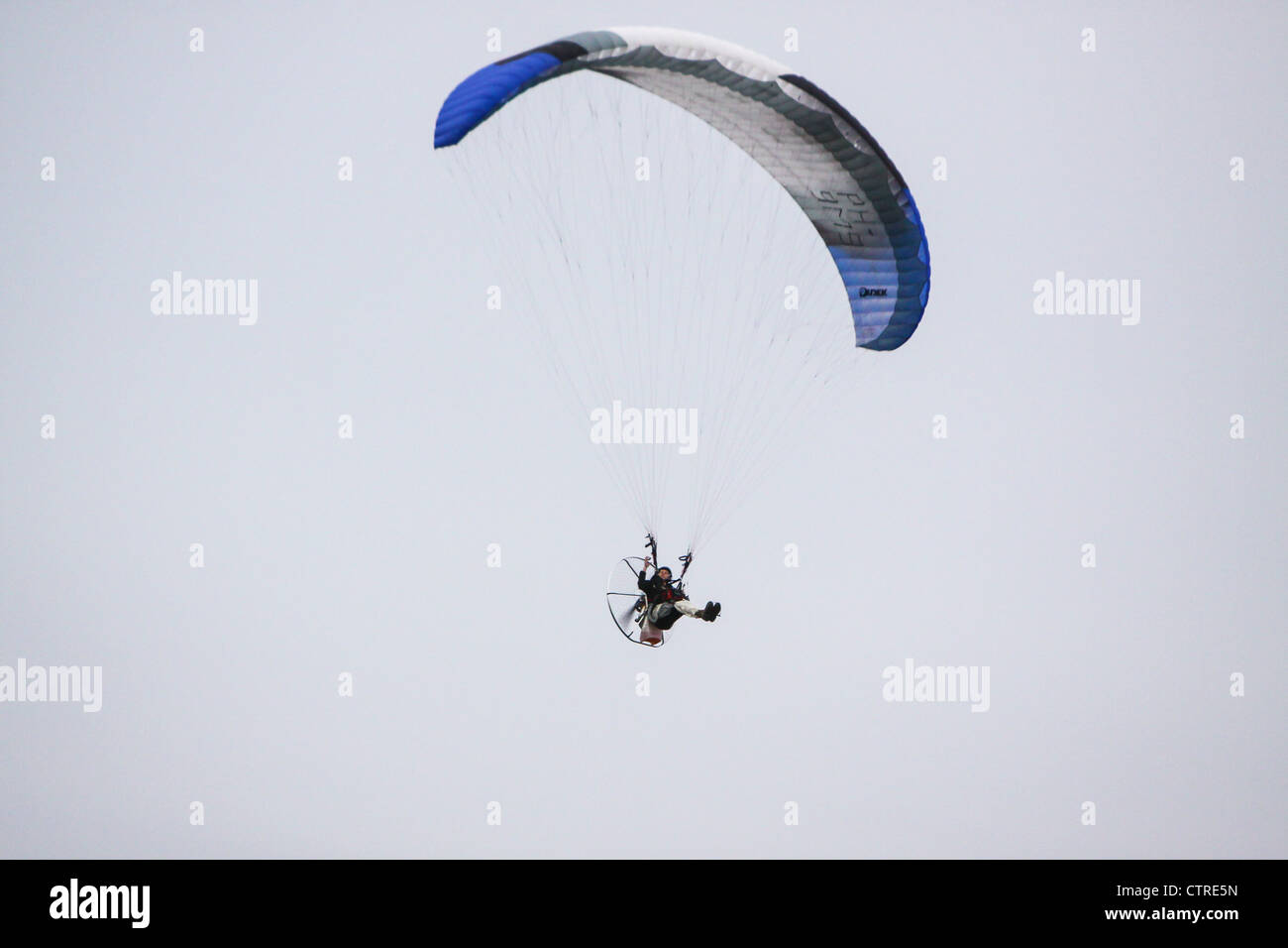 Paraplane powered parachute Stock Photo - Alamy
