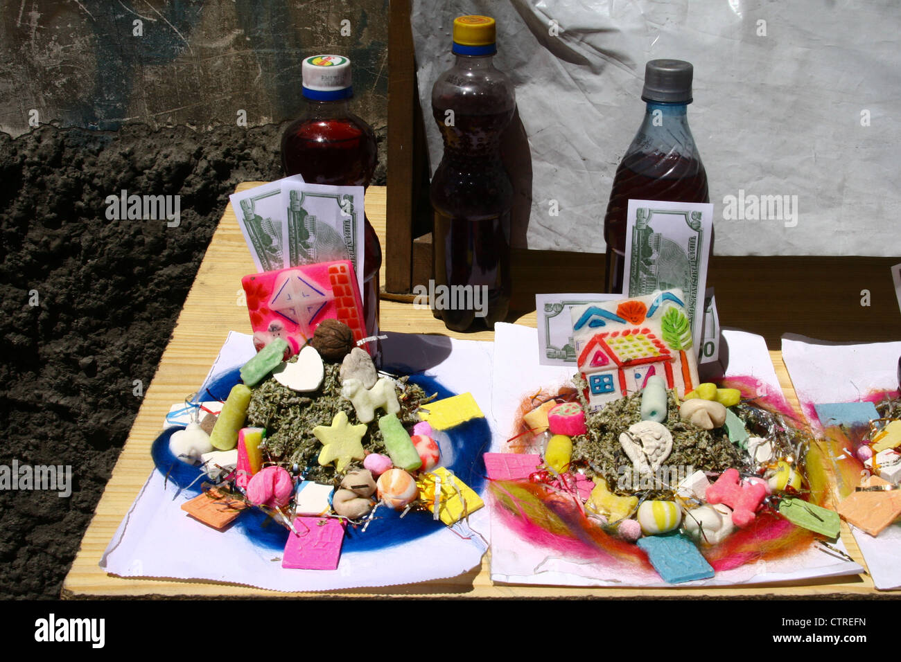 Bolivian market herbs hi-res stock photography and images - Alamy