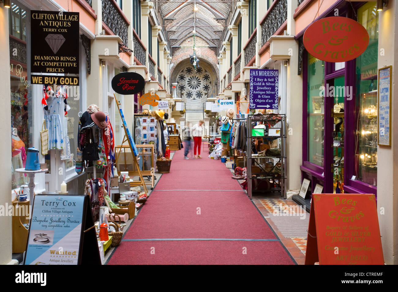 Glass roofed arcade hi-res stock photography and images - Alamy