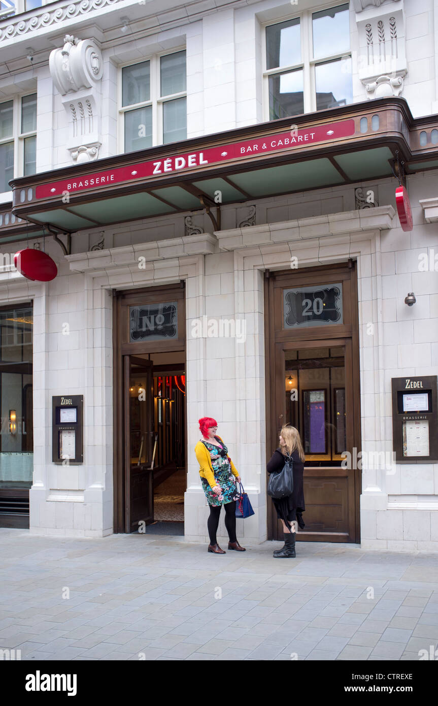 Zedel london hi-res stock photography and images - Alamy