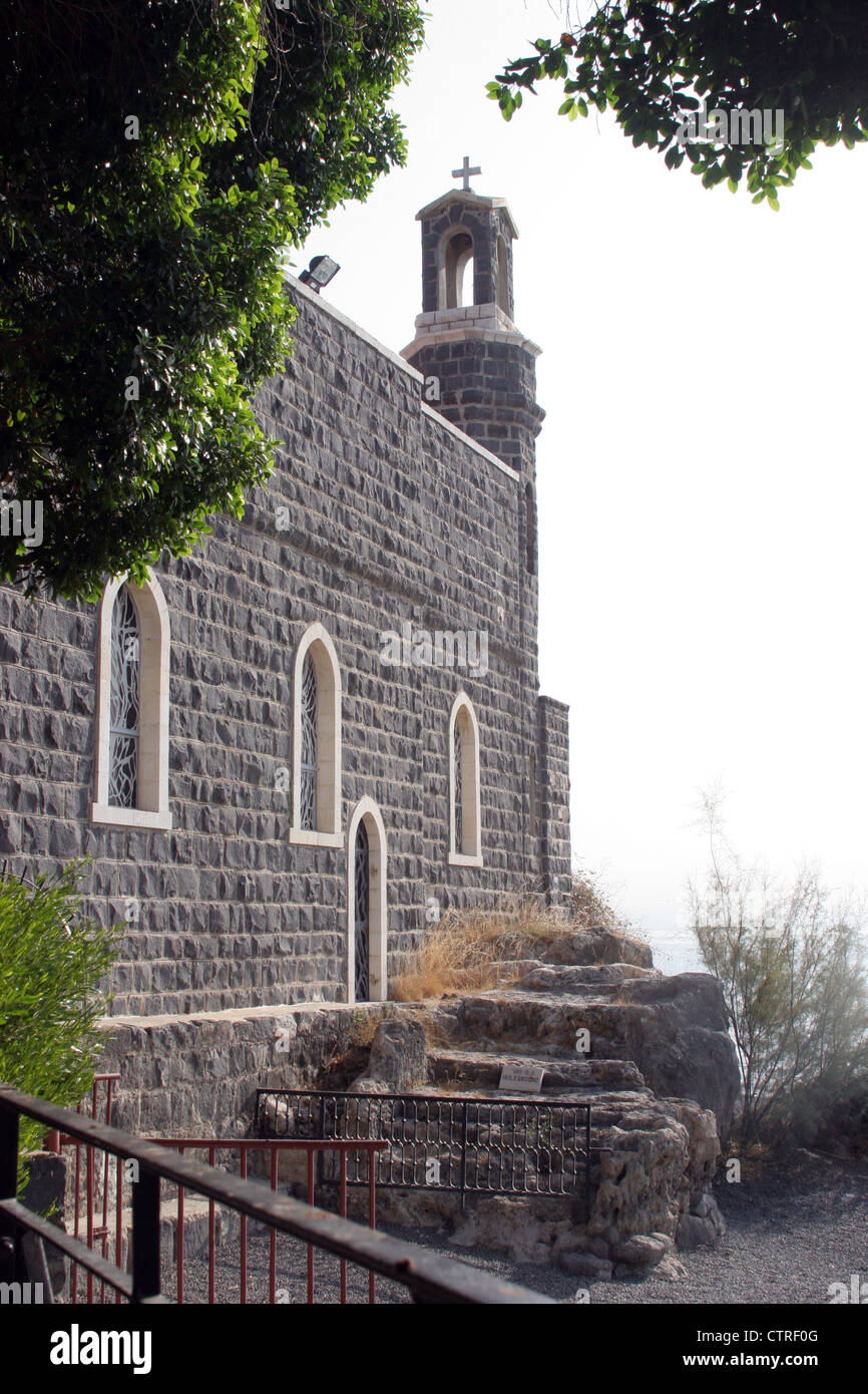 Church of the primacy of saint peter hi-res stock photography and ...