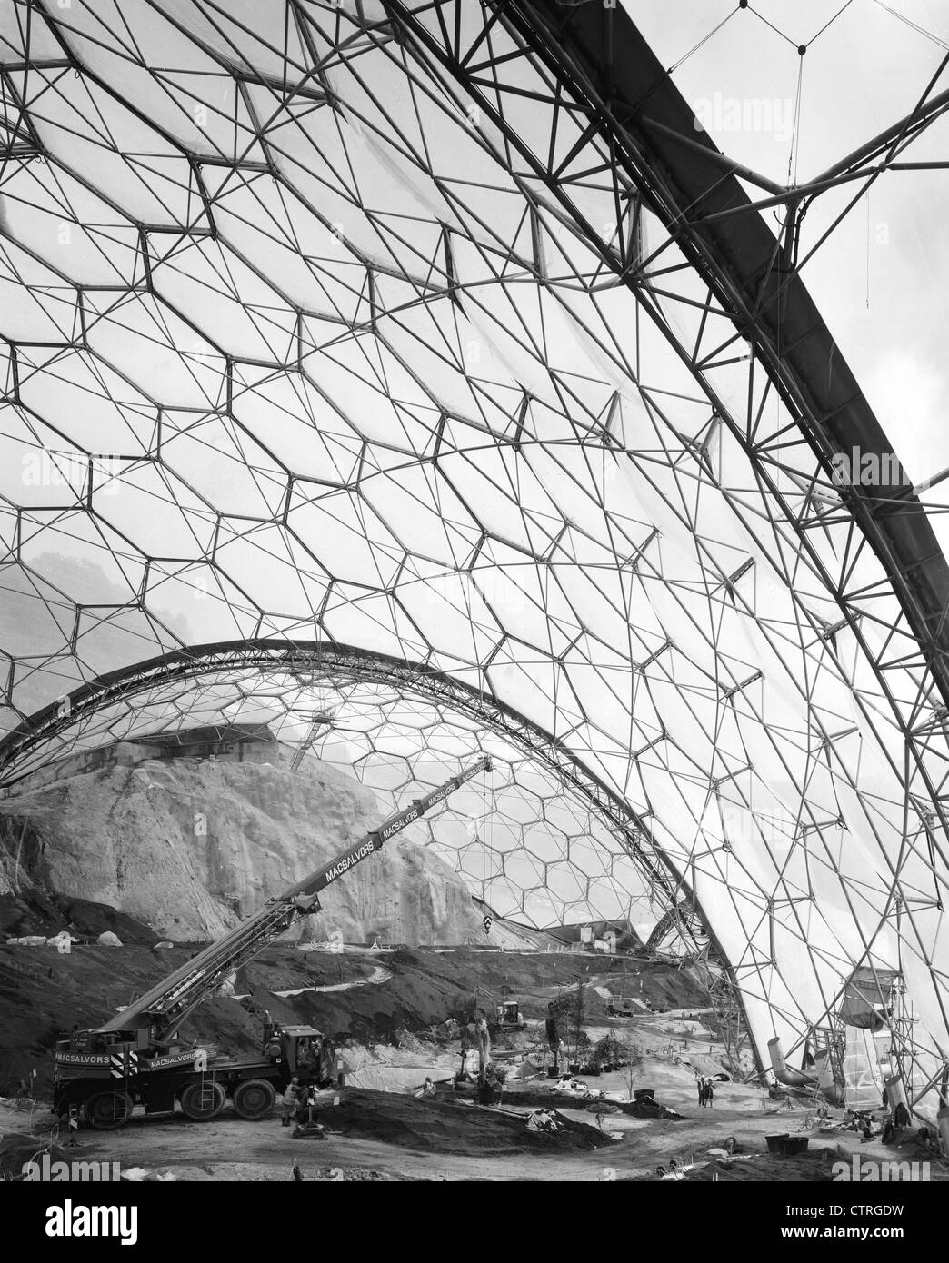 The eden project Black and White Stock Photos & Images - Alamy