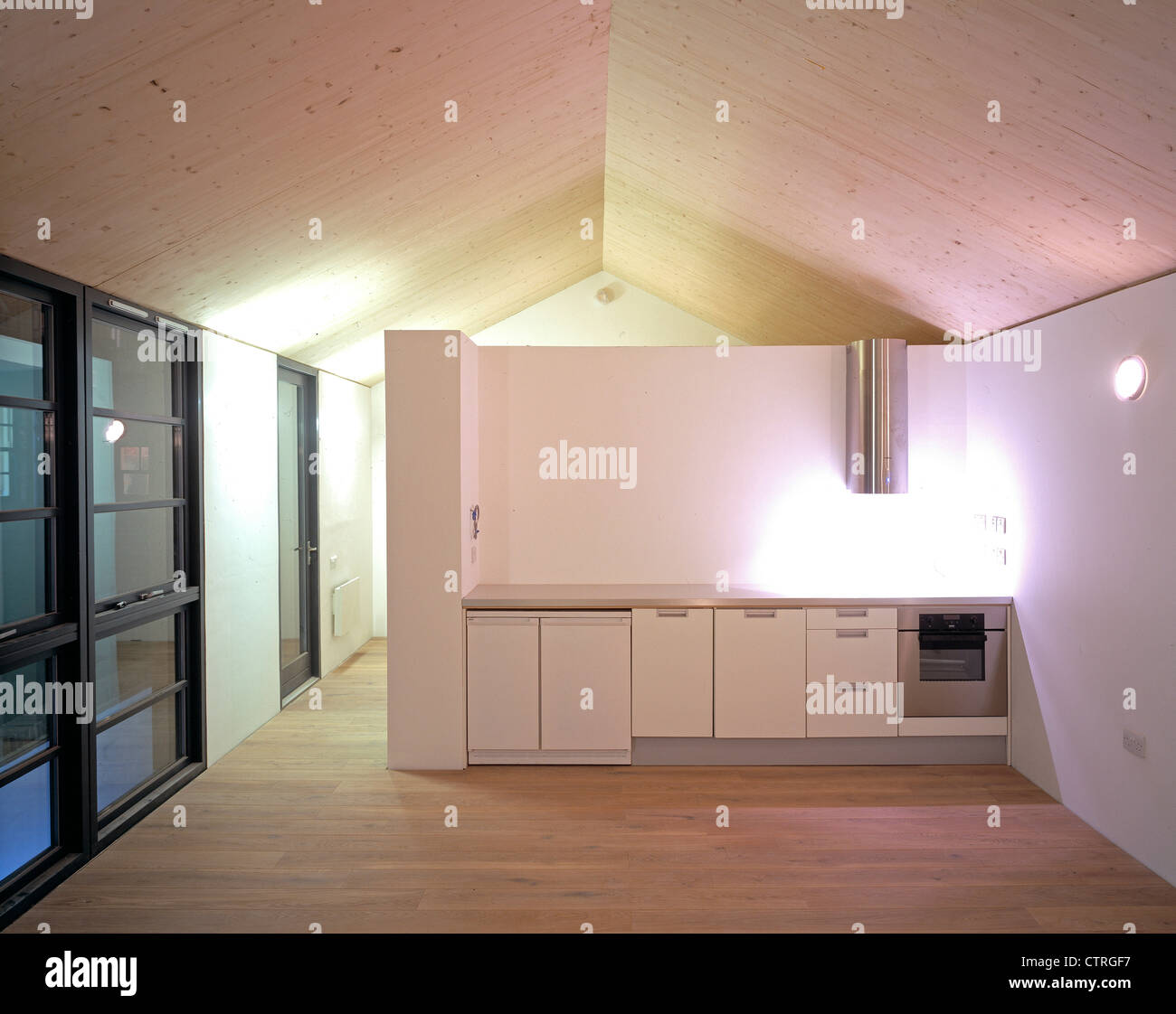 private house interior at night Stock Photo - Alamy