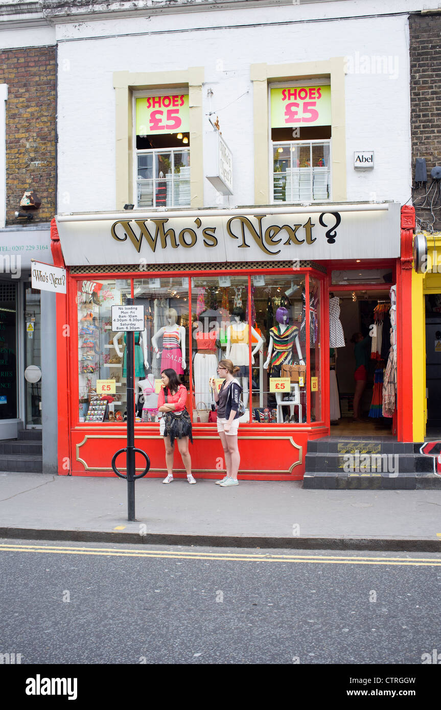 Vintage clothing store london hi-res stock photography and images - Alamy