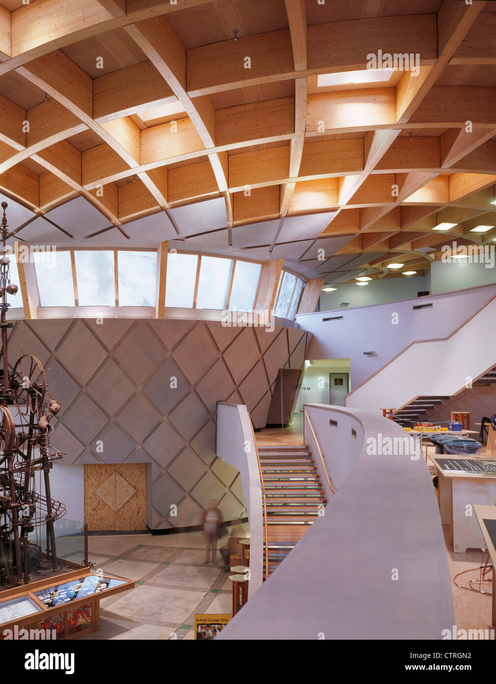 The core the eden project interior hi-res stock photography and images ...