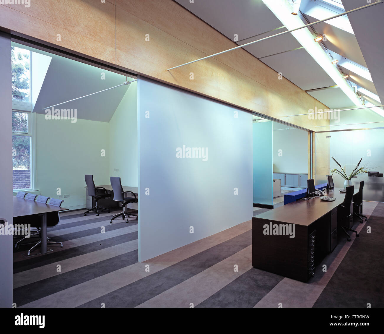 eyre estate offices side view Stock Photo - Alamy