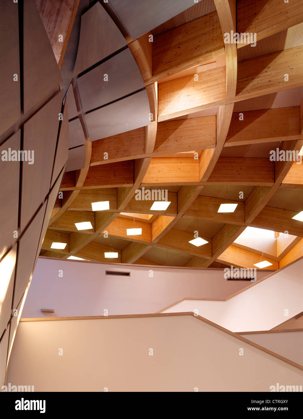The core the eden project interior hi-res stock photography and images ...