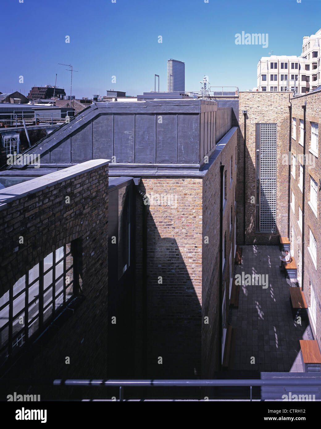 office development overview from roof Stock Photo - Alamy