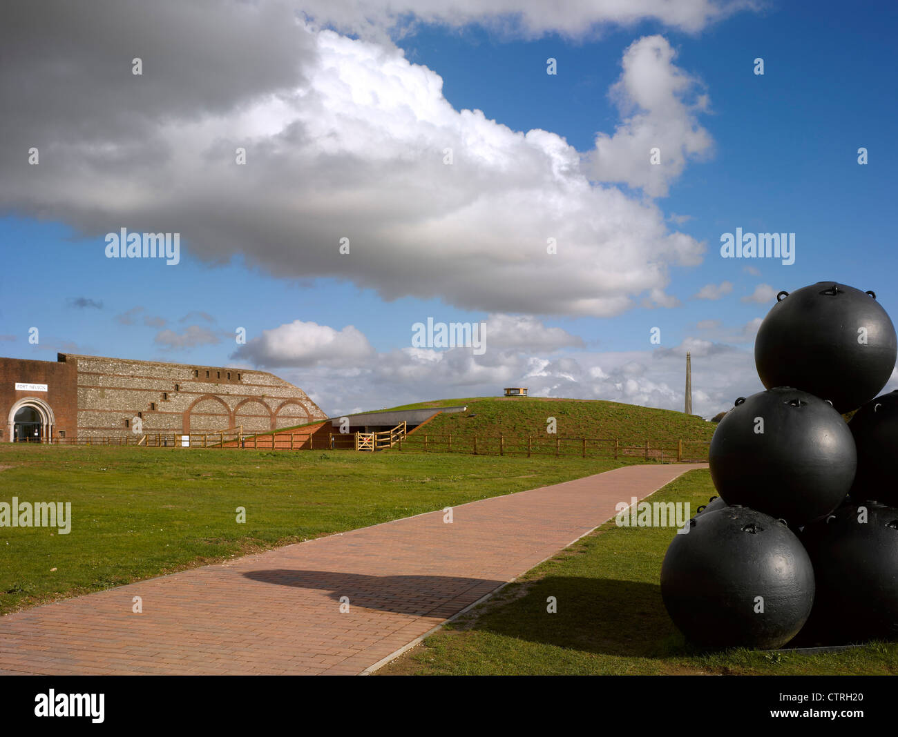 Fort Nelson (Fn) Is A 19 Acre Victorian Gun Fort, Sited Atop Portsdown ...