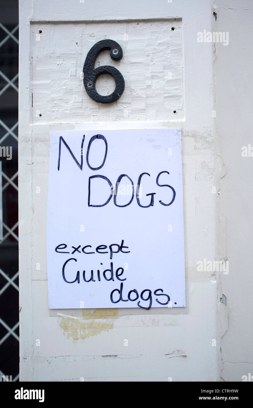 No Dogs Sign Stock Photo - Alamy