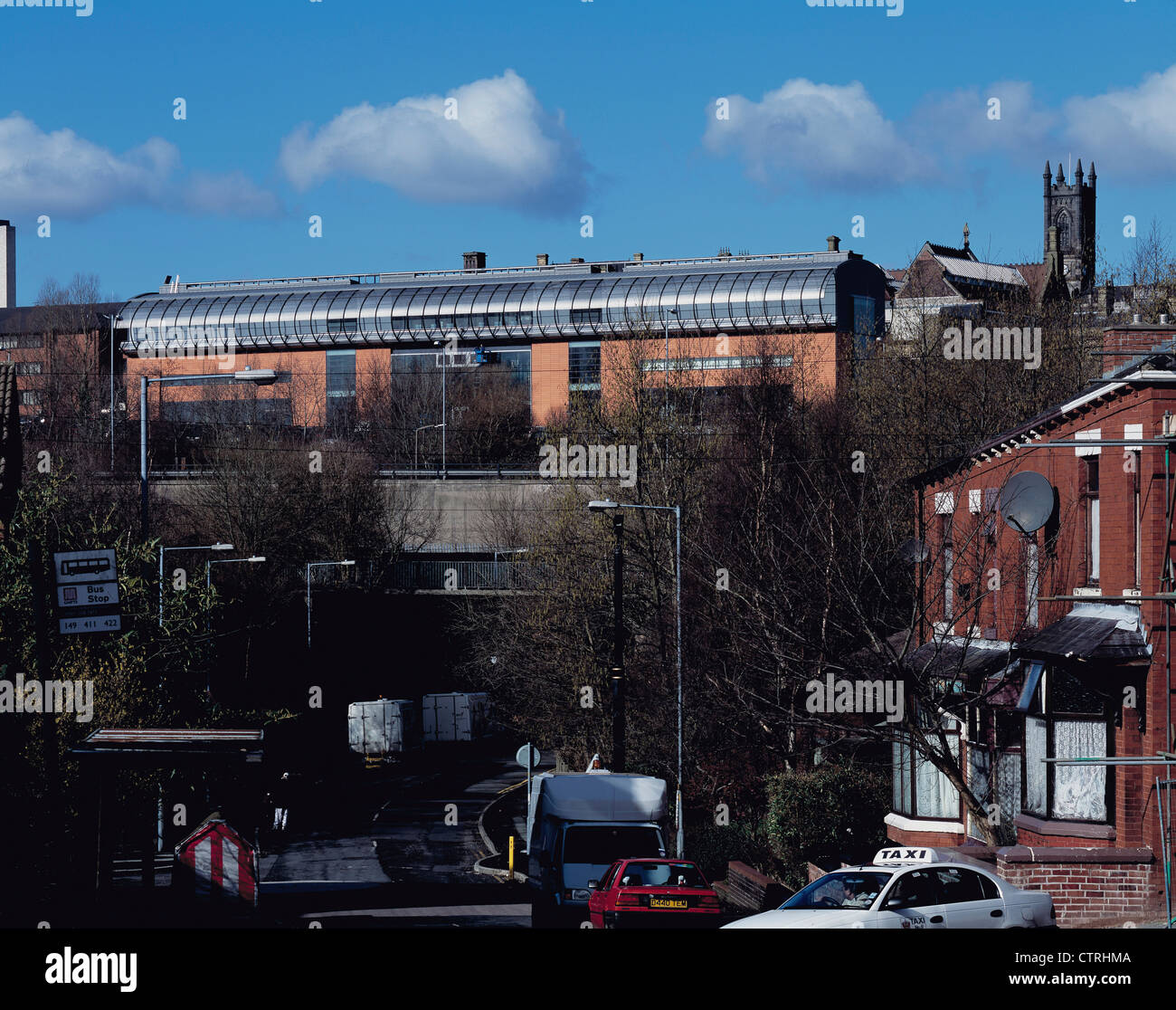 oldham art gallery distant view Stock Photo - Alamy