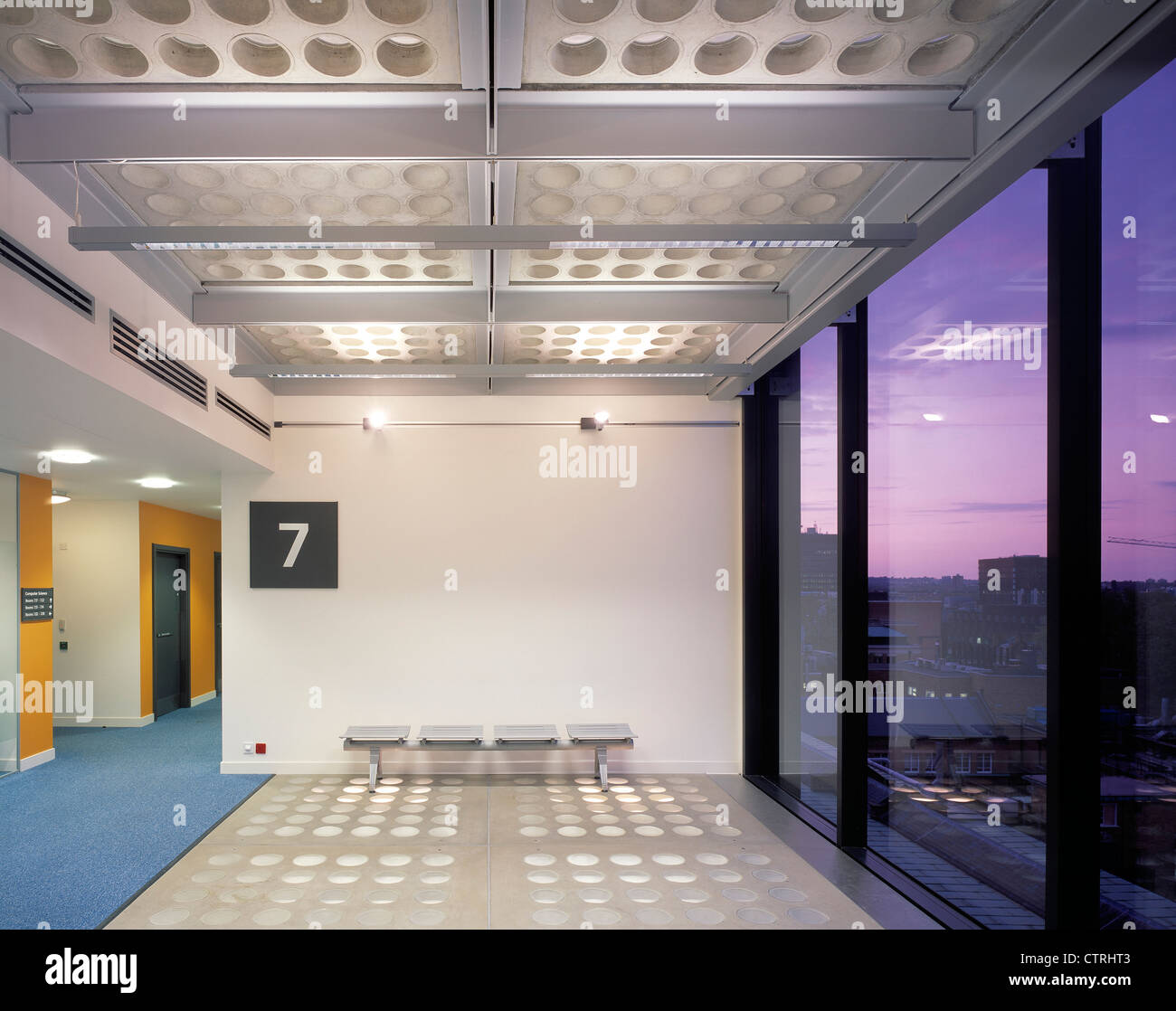 new engineering building 7th floor Stock Photo - Alamy