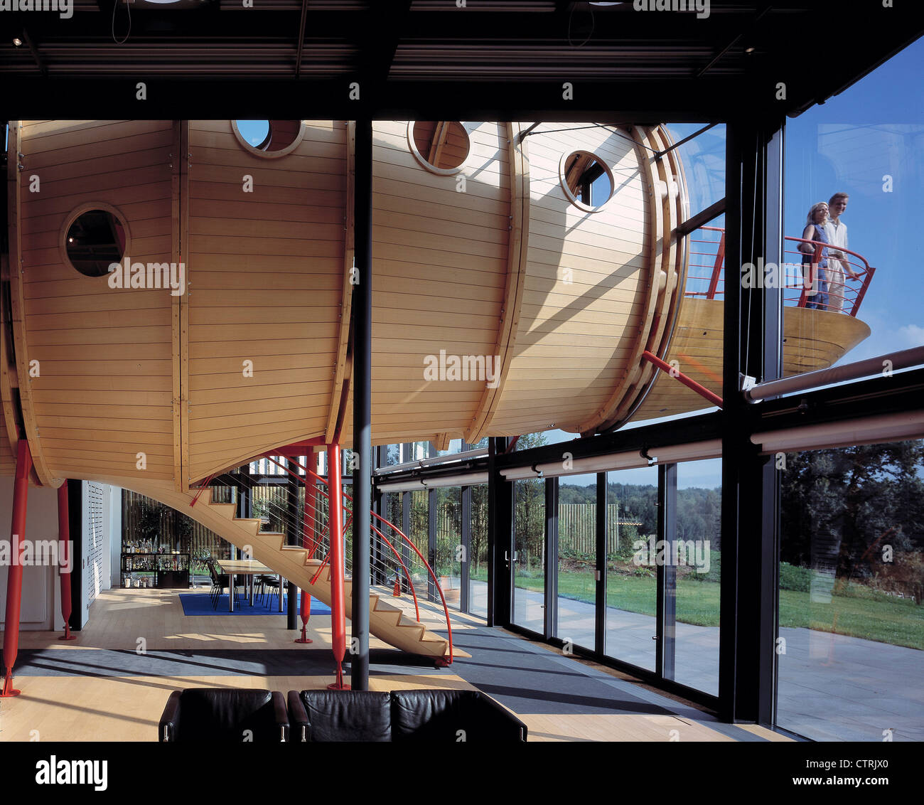 spine house interior Stock Photo - Alamy