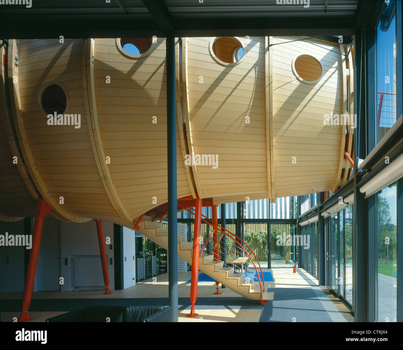 spine house interior Stock Photo - Alamy