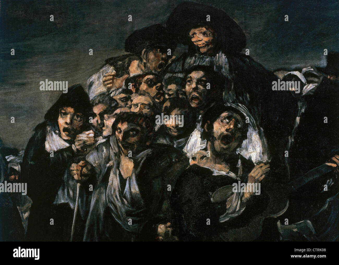 Francisco de goya black paintings hi-res stock photography and images ...