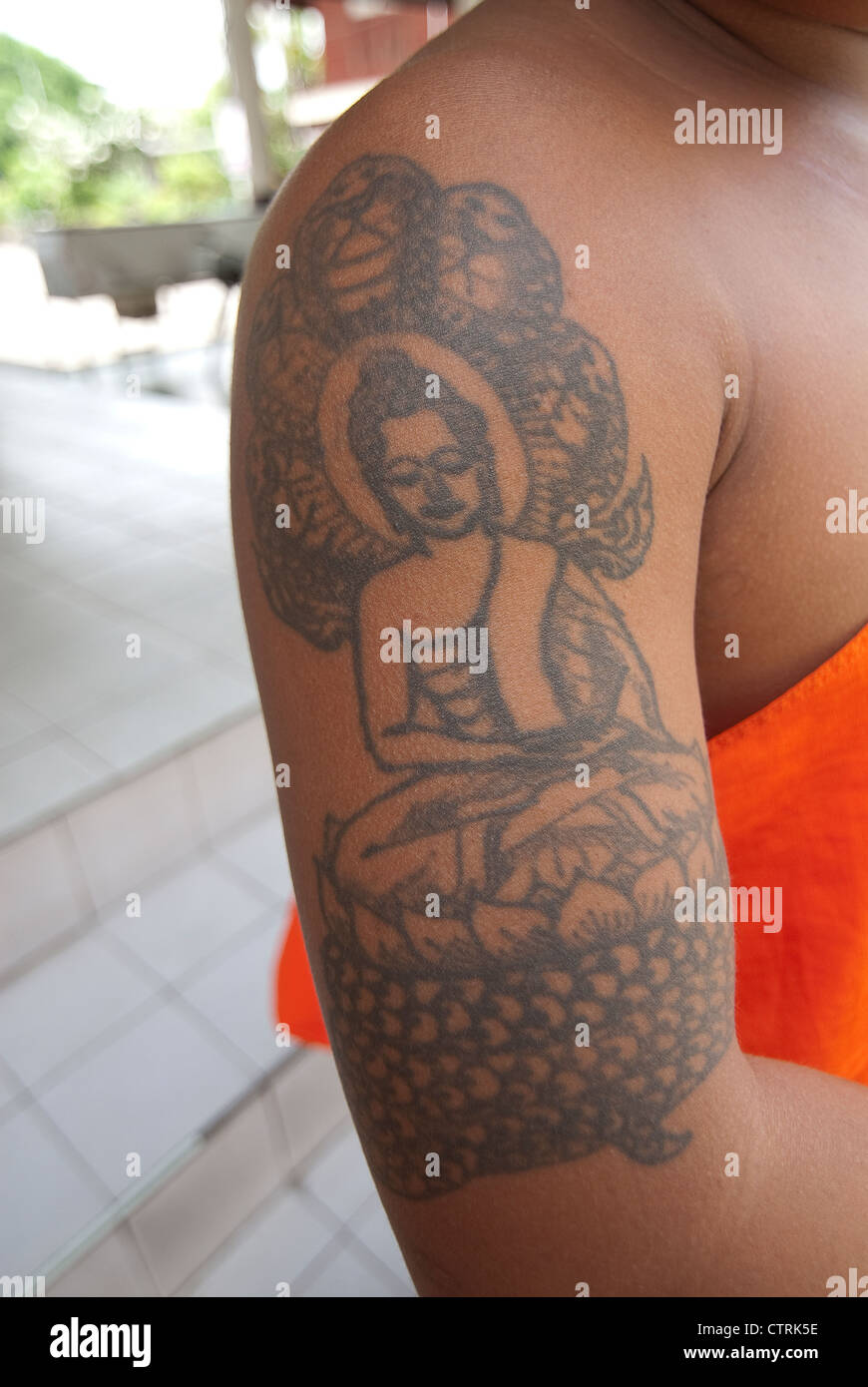 Sak Yan master, Ajahn Toy of Bangkok Thailand. Sak Yan are the mystical ...