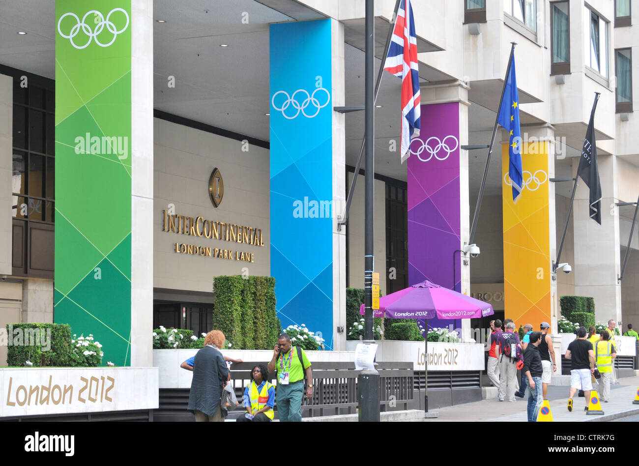 Intercontinental hotel london hi-res stock photography and images - Alamy