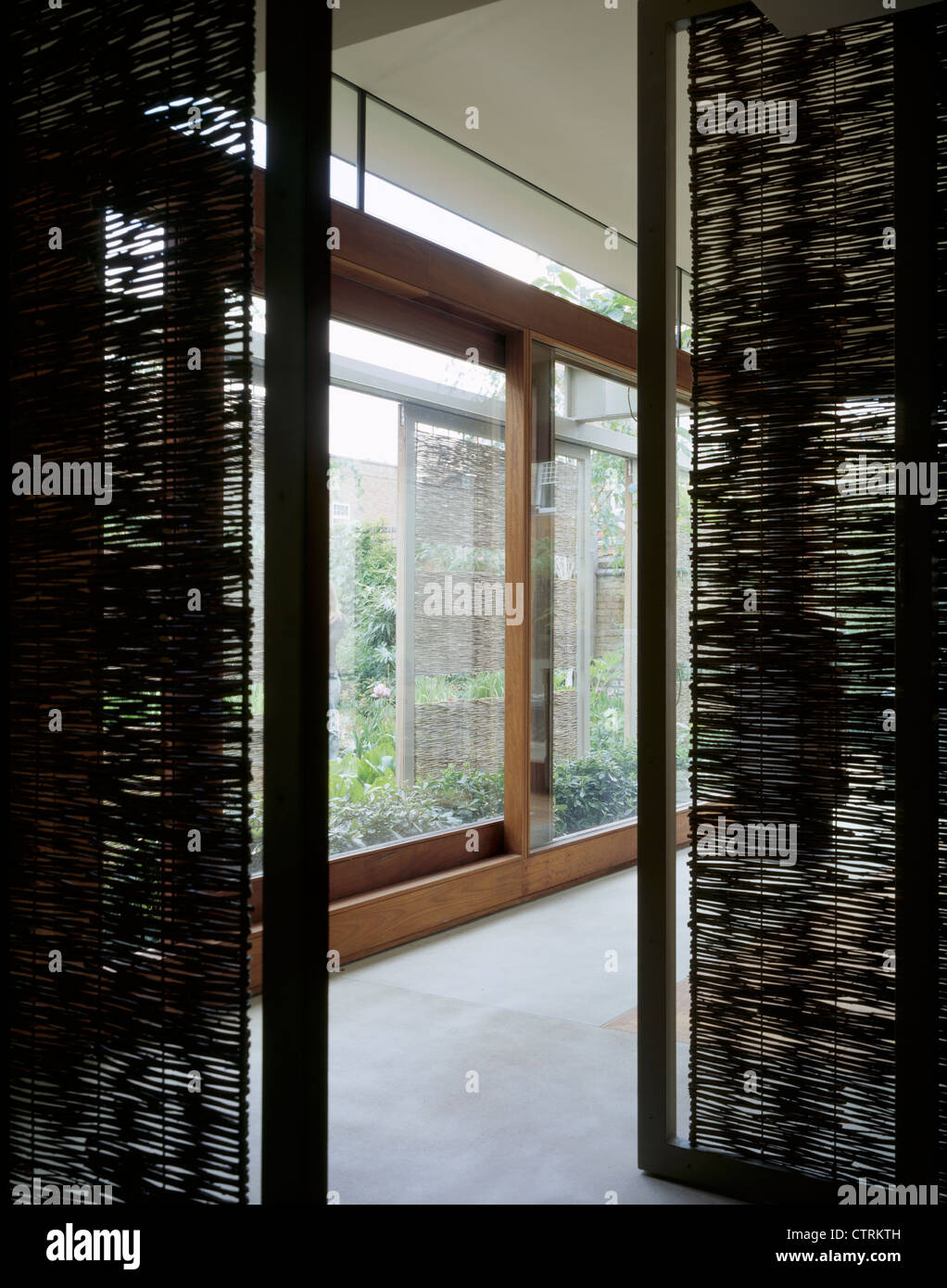 private house screen and window in pavilion Stock Photo - Alamy