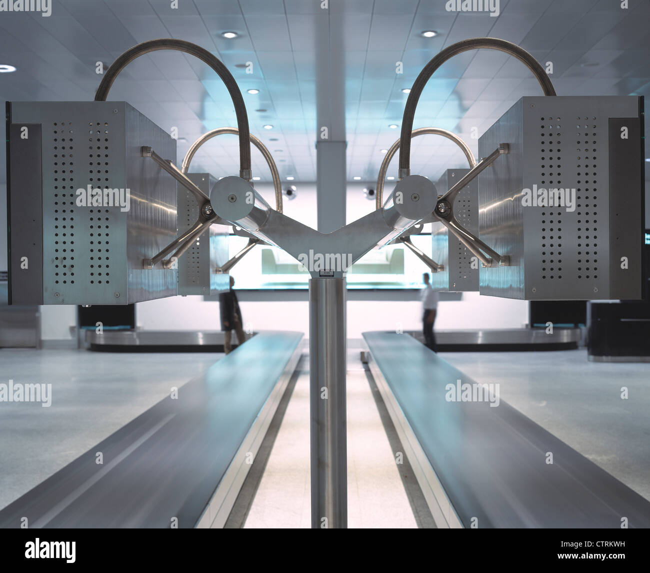 airside center zurich airport baggage reclaim area - ngp industrial ...
