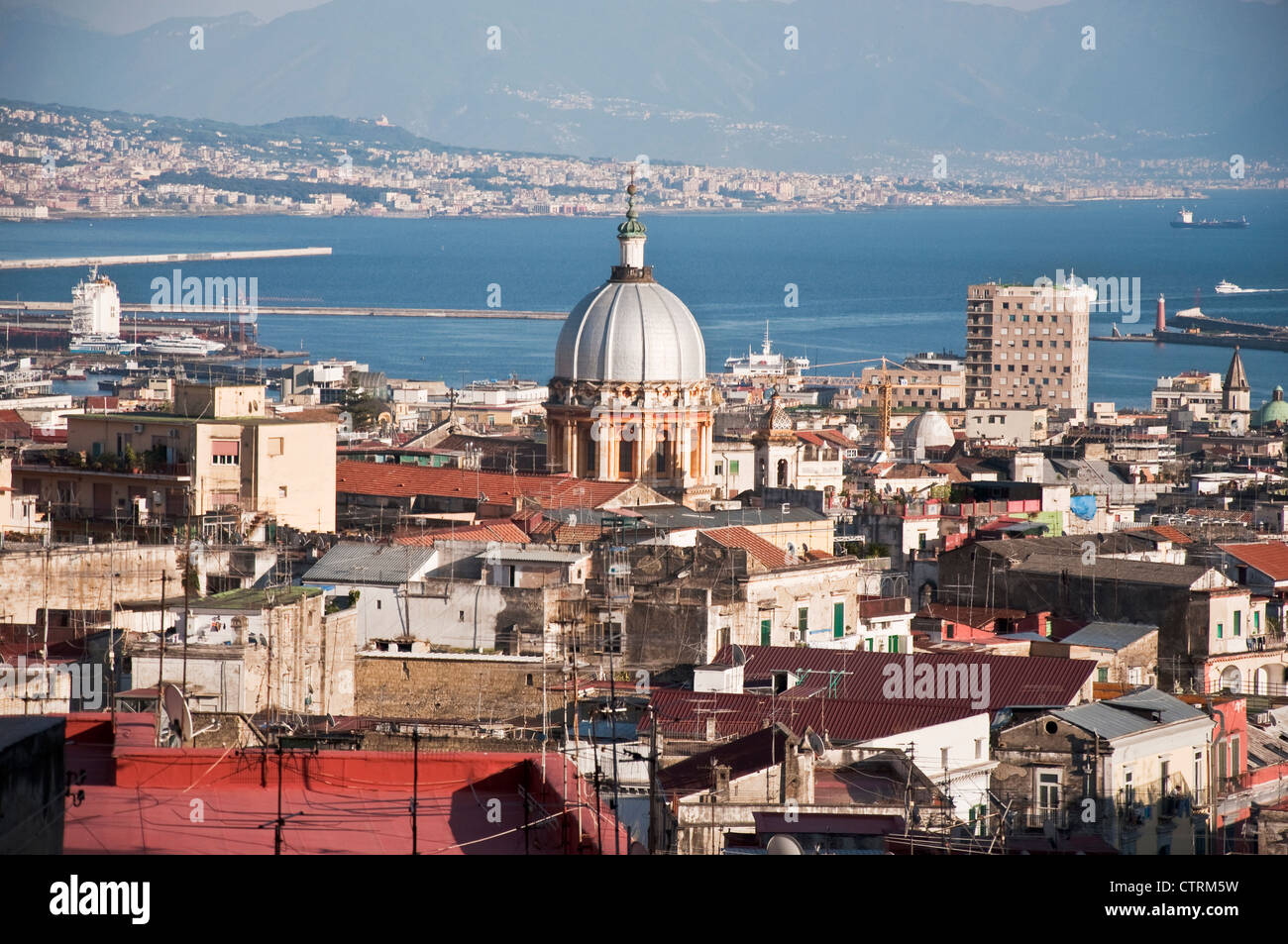 Cityscape skyline panorama naples hi-res stock photography and images ...