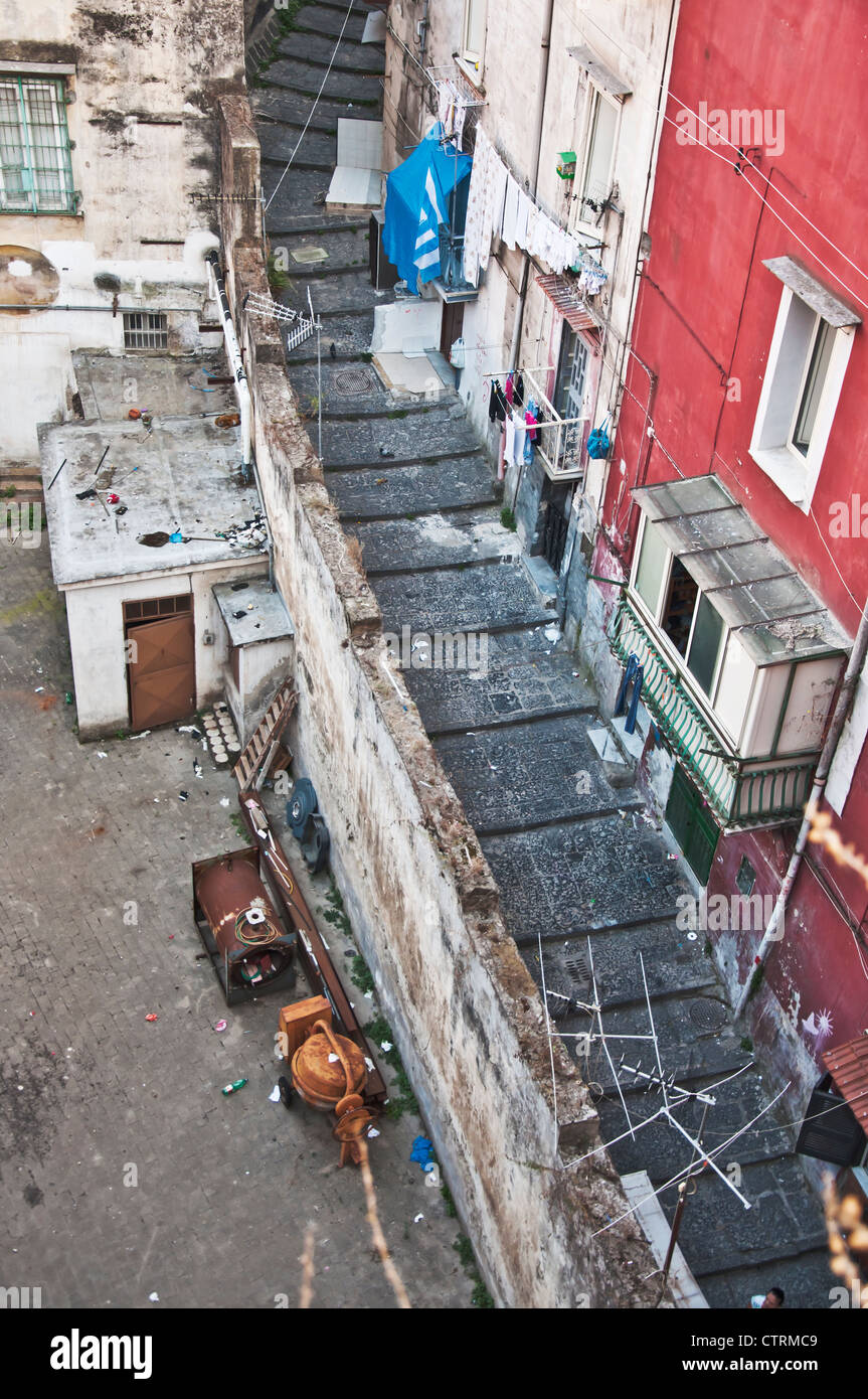 Naples stairs hi-res stock photography and images - Alamy