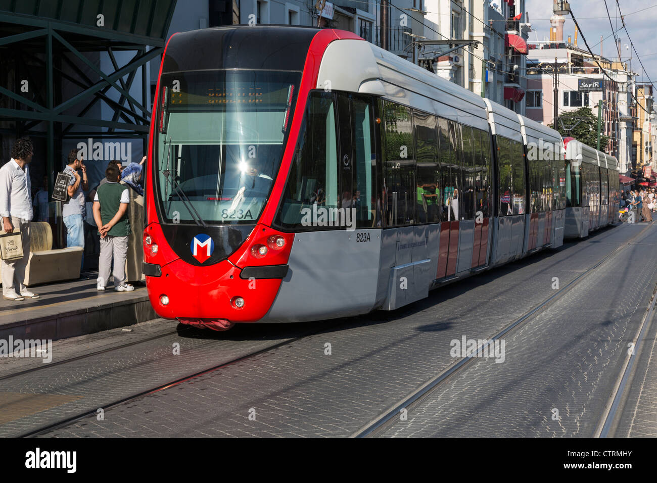 Istanbul turkey tram hi-res stock photography and images - Alamy