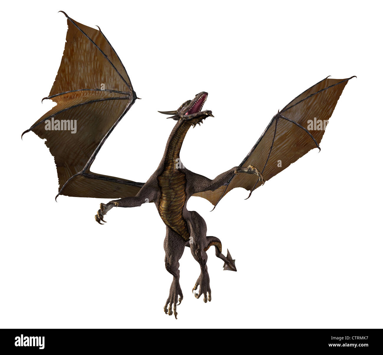 Mythical flying beast creature hi-res stock photography and images - Alamy