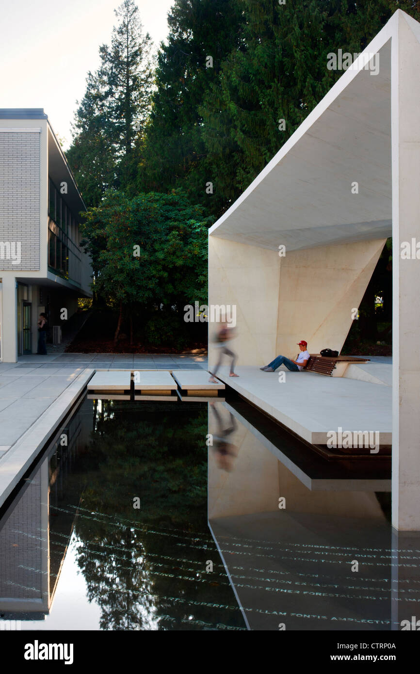 UBC Buchanan Courtyard Renewal, Vancouver, Canada, 2011 Stock Photo - Alamy