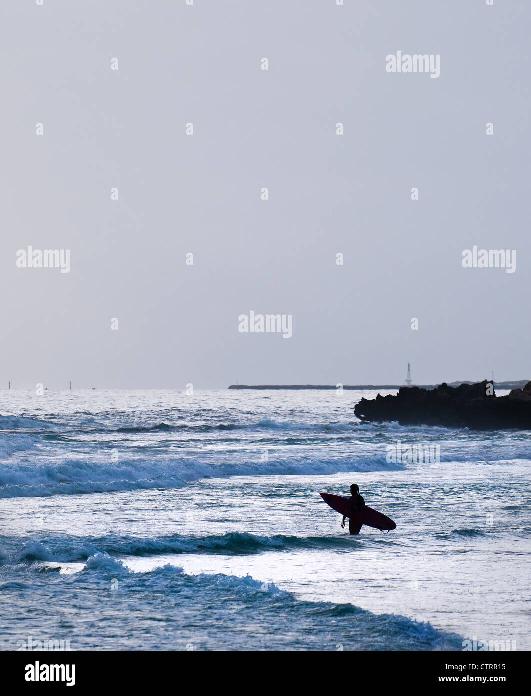 Surfer walking trigg beach hi-res stock photography and images - Alamy