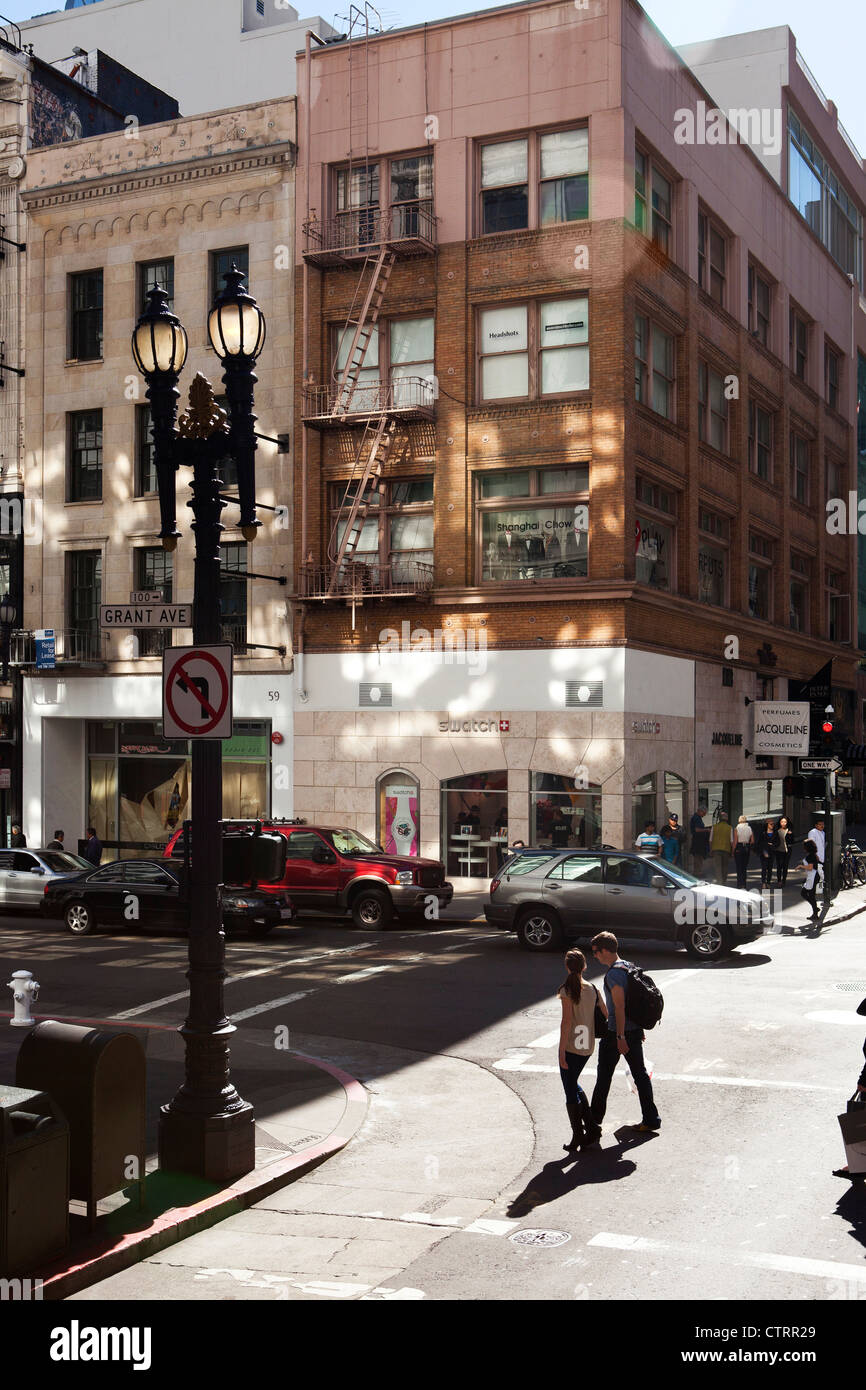 Street crossing san francisco hi-res stock photography and images - Alamy