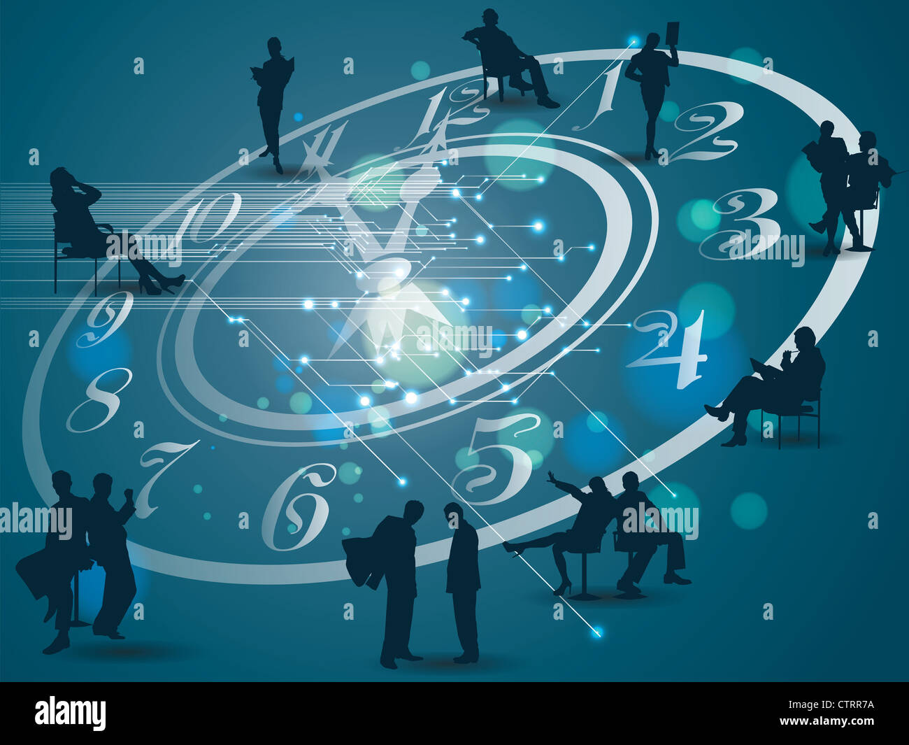 Backgrounds vector Business People Workforce Stock Photo - Alamy