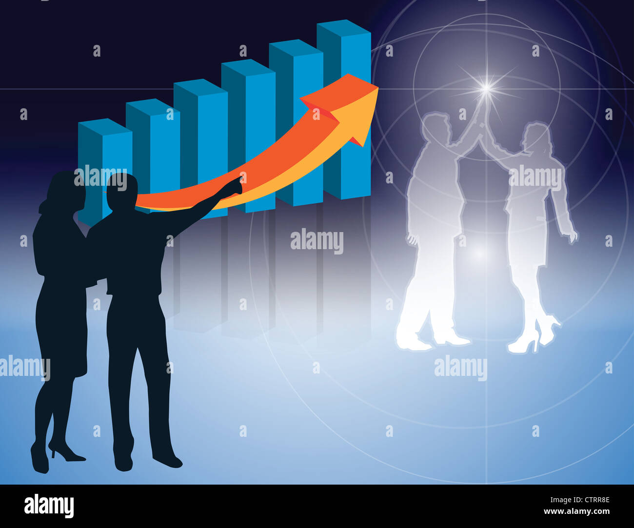 Backgrounds vector Business People Workforce Stock Photo - Alamy