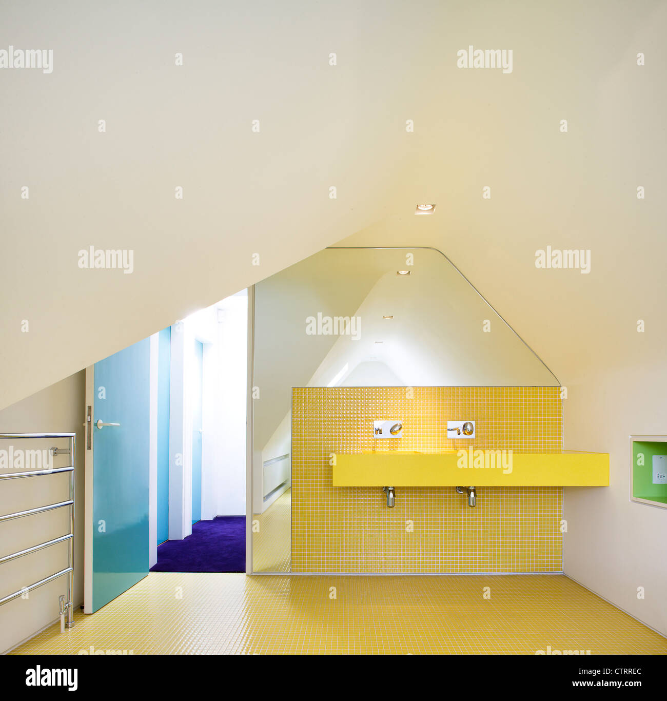 Private House Chevron London UK 2009 Stock Photo - Alamy