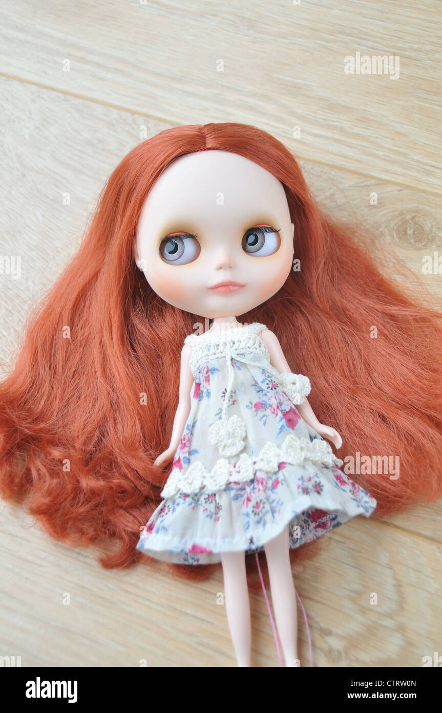 Beautiful art doll Stock Photo - Alamy