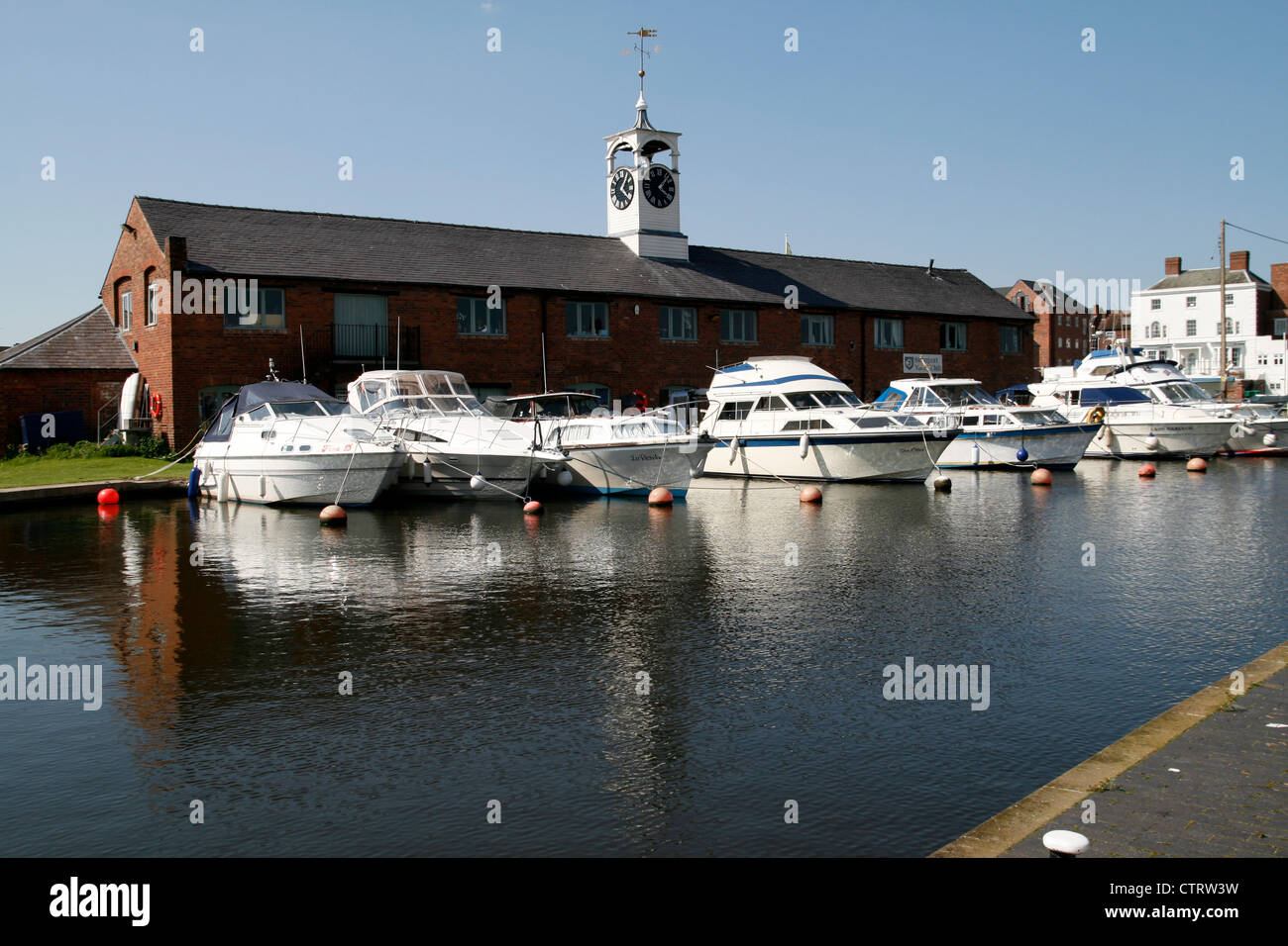 Canal basin Stourport on Severn Worcestershire England UK Stock Photo ...