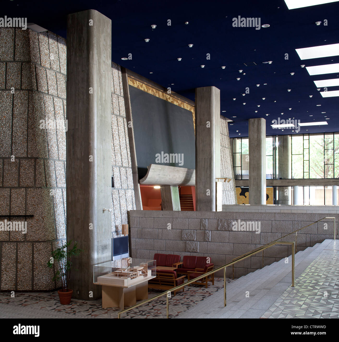 TOKYO BUNKA KAIKAN, TOKYO, JAPAN, 1961 Stock Photo - Alamy