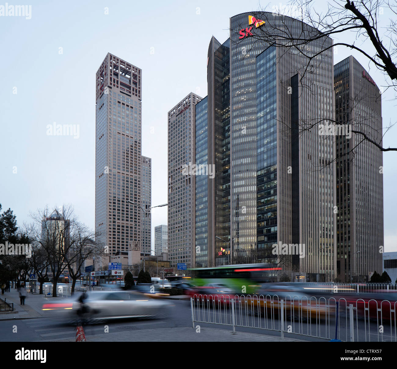 BEIJING CBD, BEJJING PEKING, CHINA, 2010 Stock Photo - Alamy
