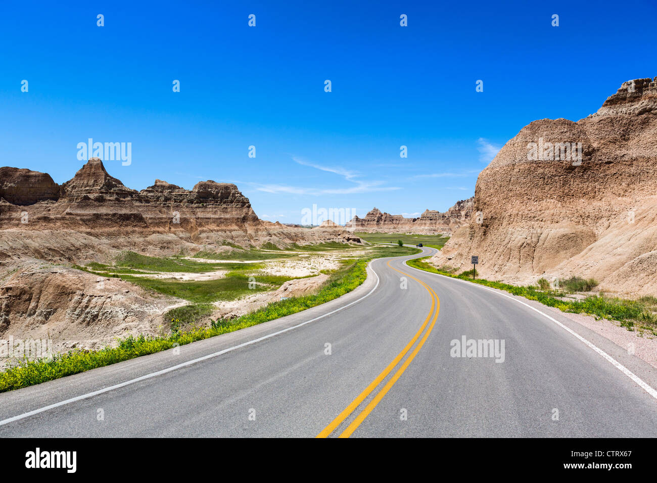 Badlands Loop Road South Dakota High Resolution Stock Photography and ...