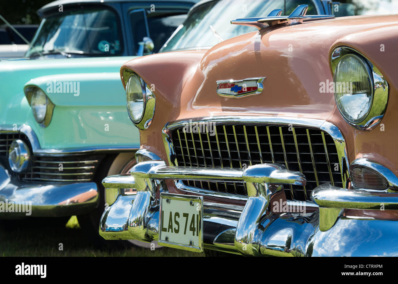 Chevrolet cars. Chevy. Classic American car Stock Photo - Alamy