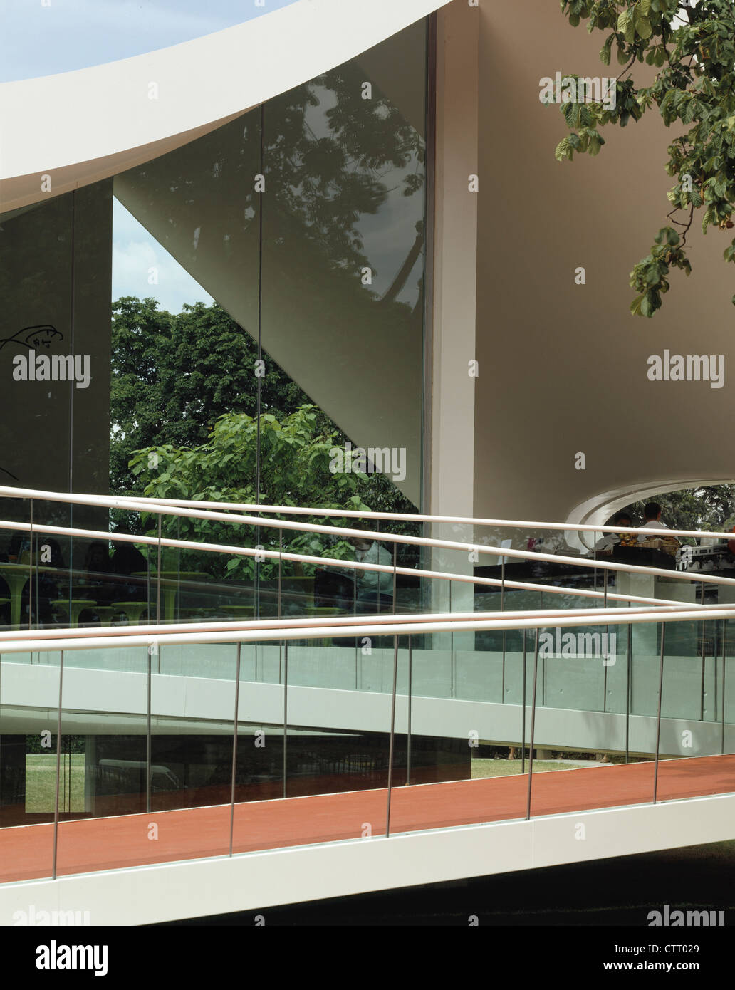 serpentine gallery pavilion cross section of east elevation Stock Photo ...