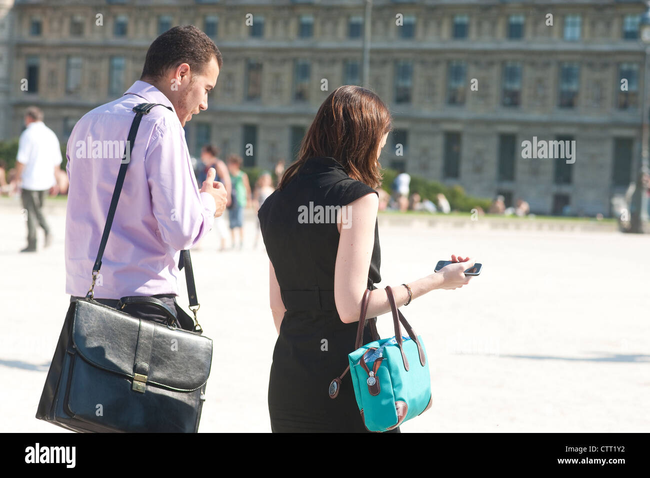 French office workers hi-res stock photography and images - Alamy