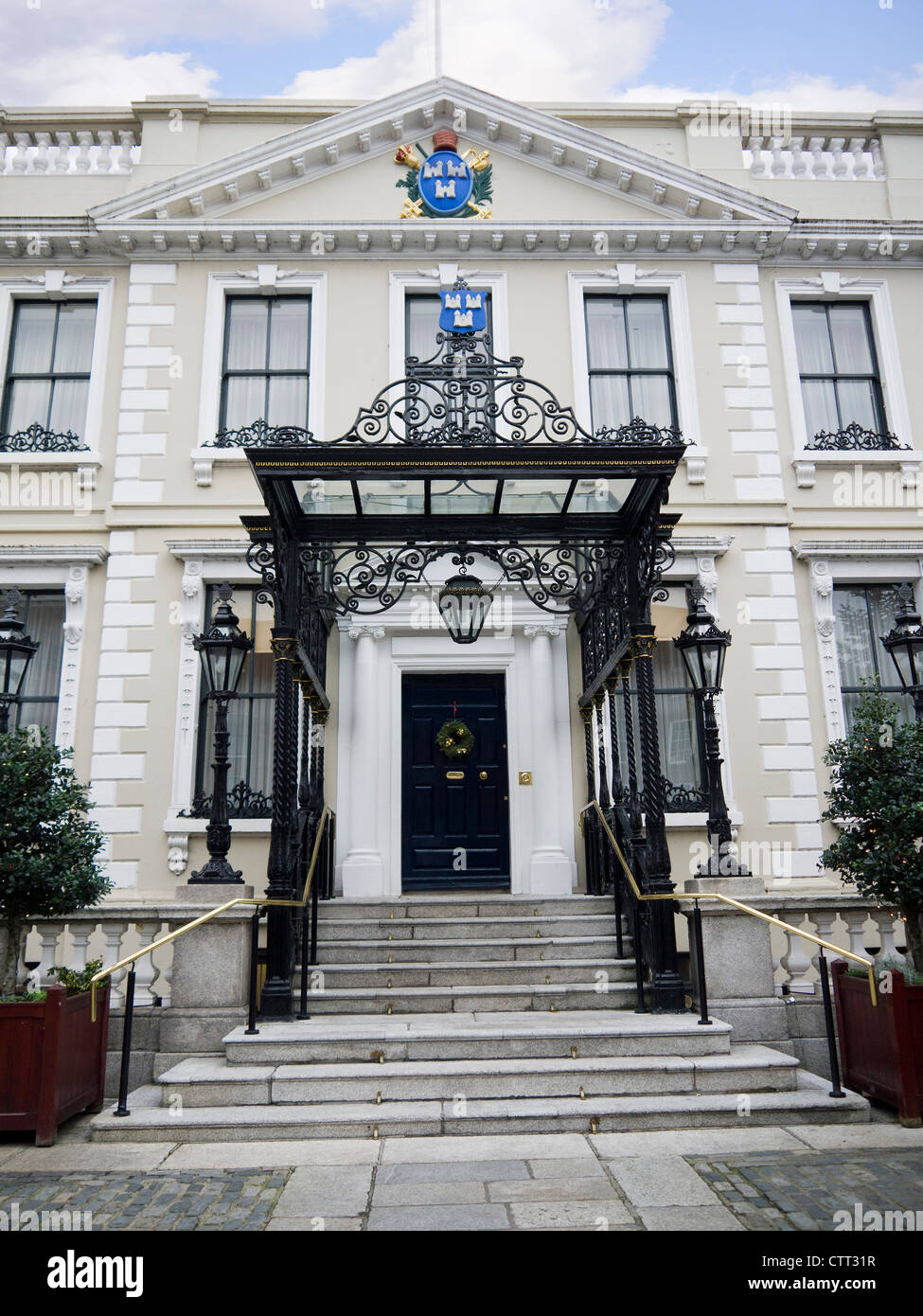 The Mansion House in Dublin which is the capital city of Ireland Stock ...