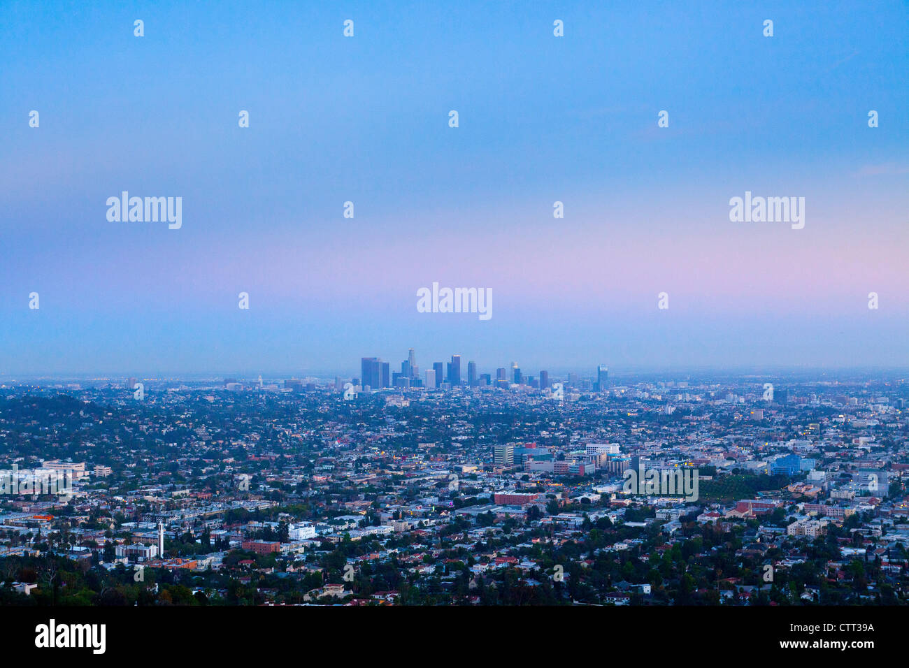 Los angeles sunset hi-res stock photography and images - Alamy