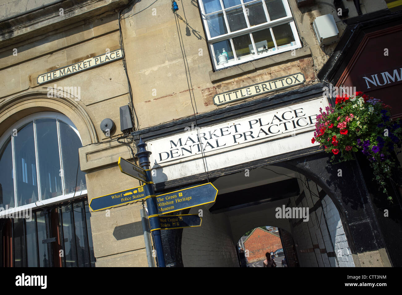 Market Place Devizes Stock Photo - Alamy