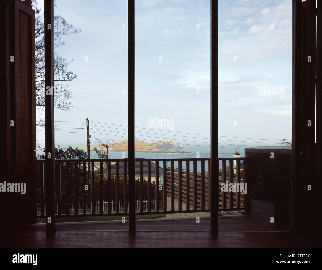 private house view to ireland’s eye Stock Photo - Alamy