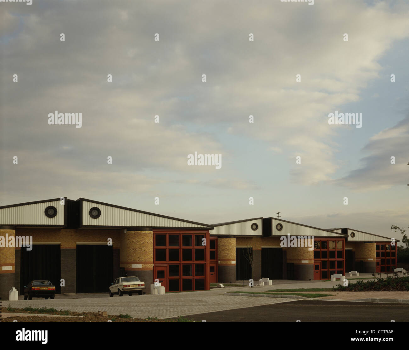 aztec west industrial park the receding facades - north view Stock ...