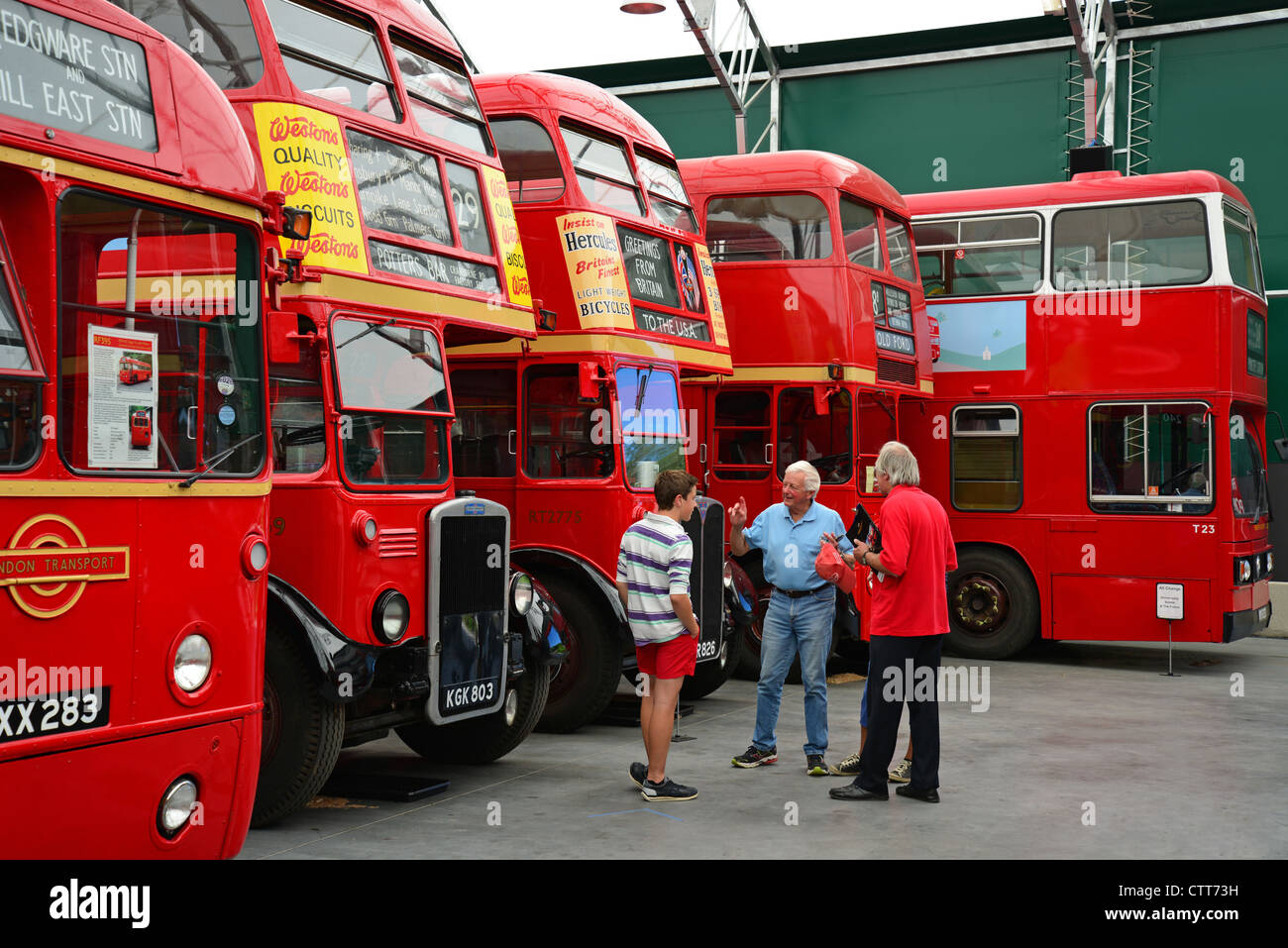 Old Double Decker Bus Picture Of London Bus Museum London