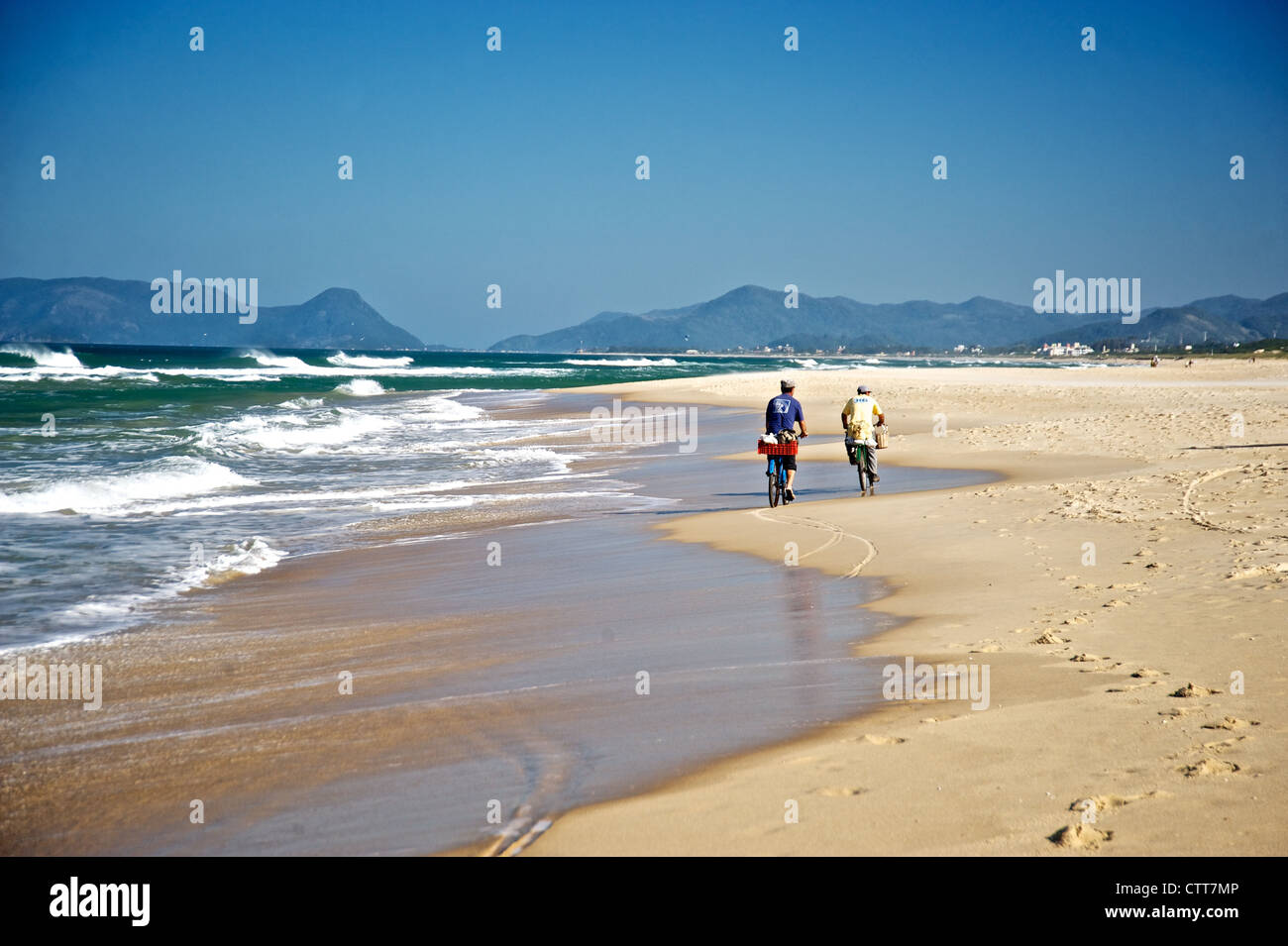 People chilling on the shore in Floripa, Brazil Stock Photo - Alamy