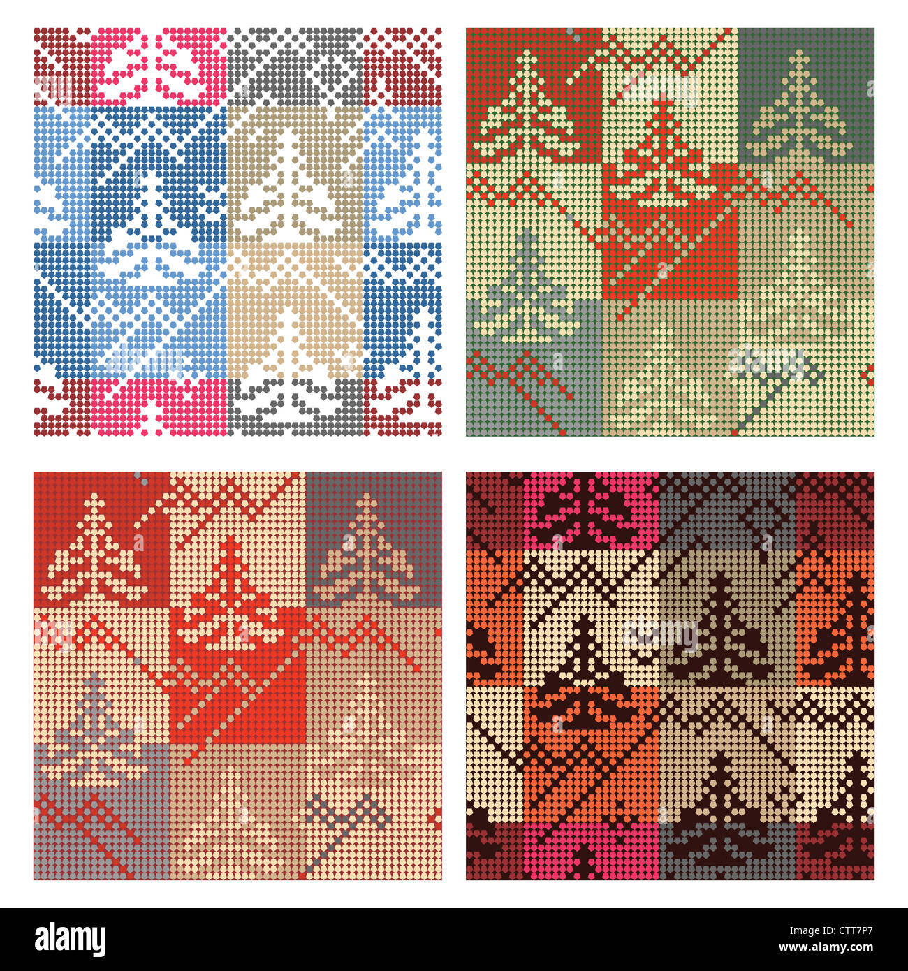 Wool jumper patterns Stock Photo - Alamy