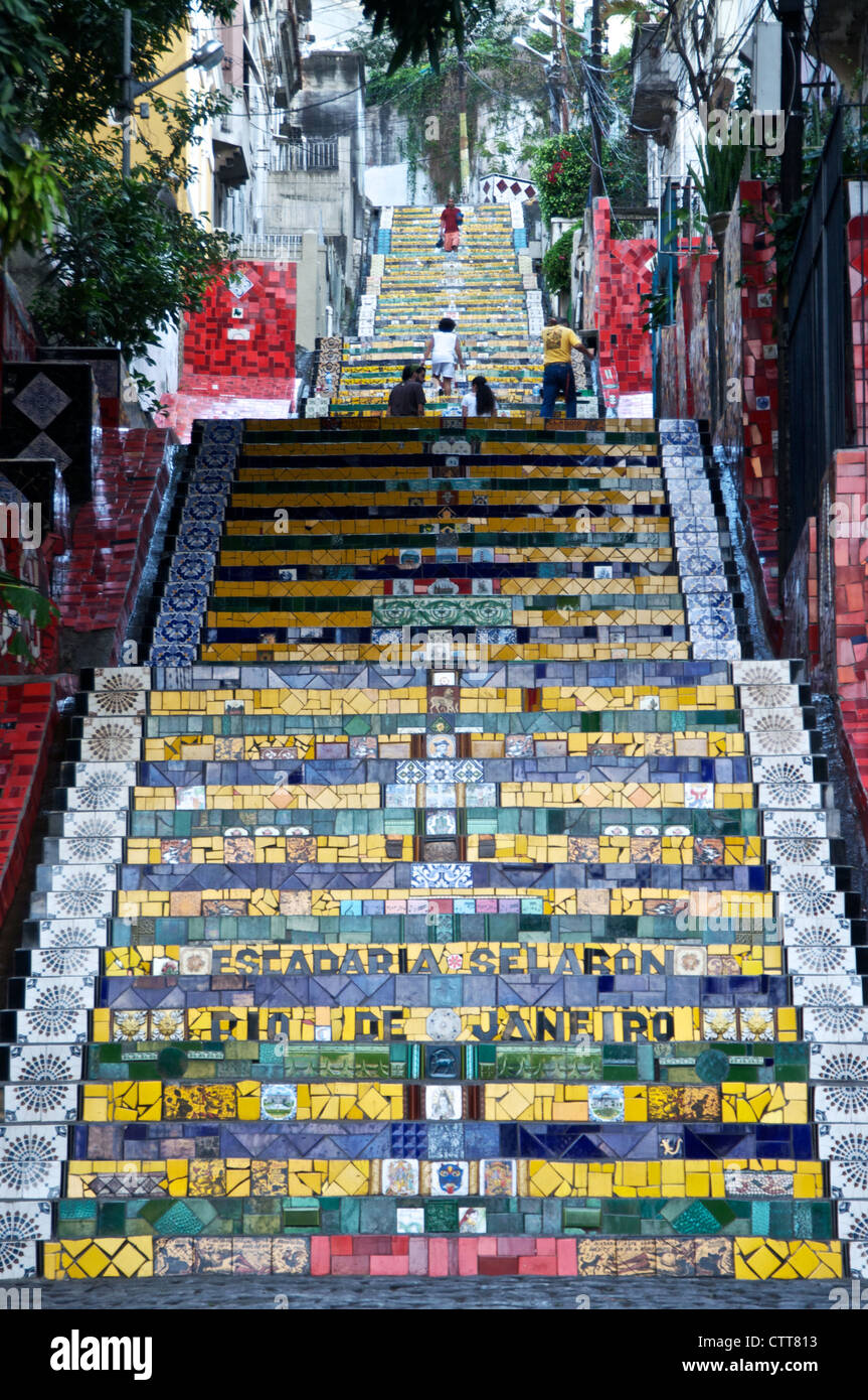 Rio stairs hi-res stock photography and images - Alamy